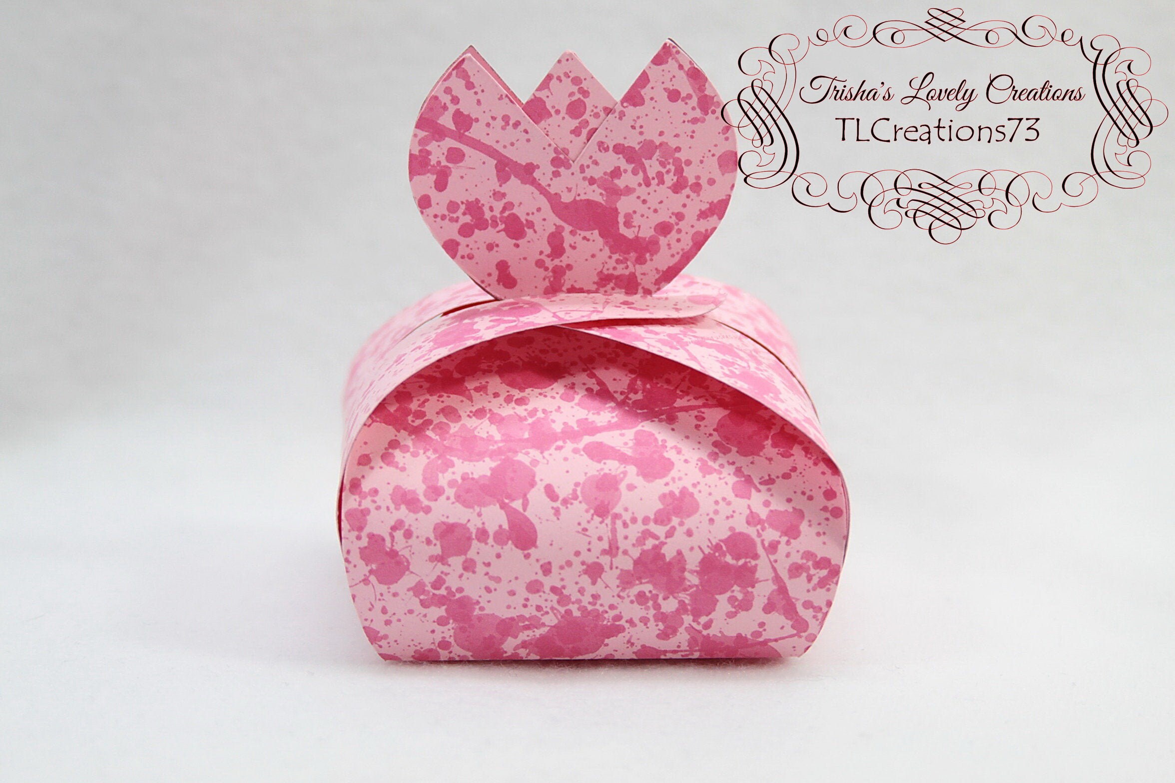 DIY Box, Tulip Flower Box, Gift Box, Paper Box, Box Template, Printable ...