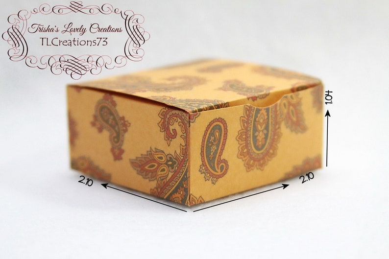 DIY Box, Gift Box, Paper Box, Box Template, Printable Gift Box, Small ...