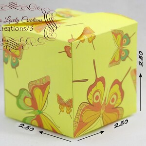 DIY Box, Gift Box, Paper Box, Box Template, Printable Gift Box, Cube ...