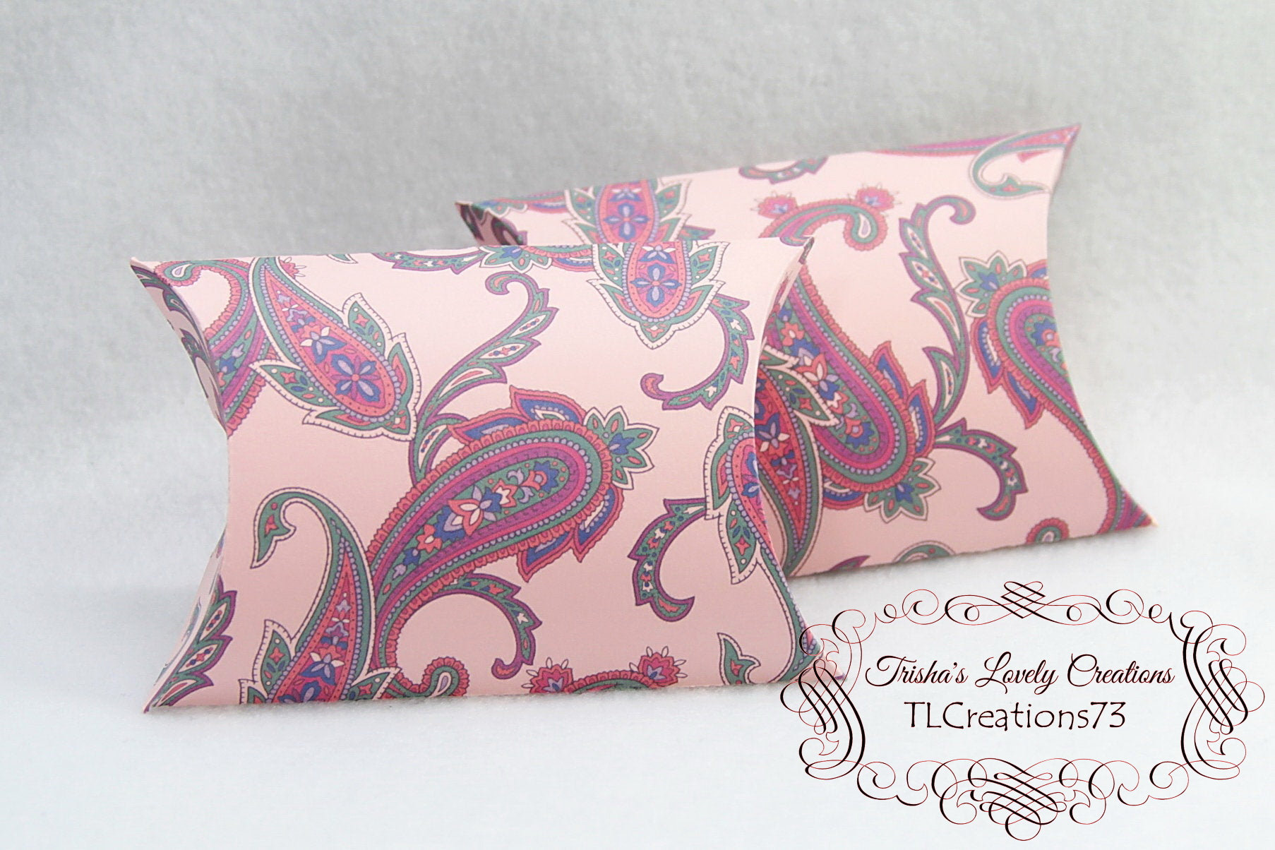 DIY Box, Gift Box, Paper Box, Box Template, Small Pillow Box, Favor Box ...