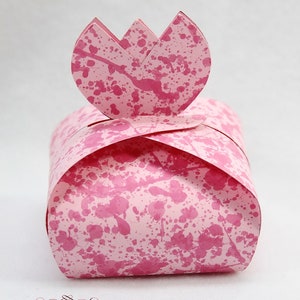 DIY Box Tulip Flower Box Gift Box Paper Box Box Template | Etsy