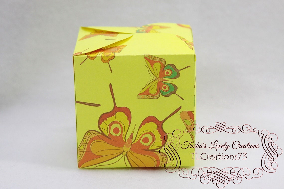 DIY Box, Gift Box, Paper Box, Box Template, Printable Gift Box, Cube ...
