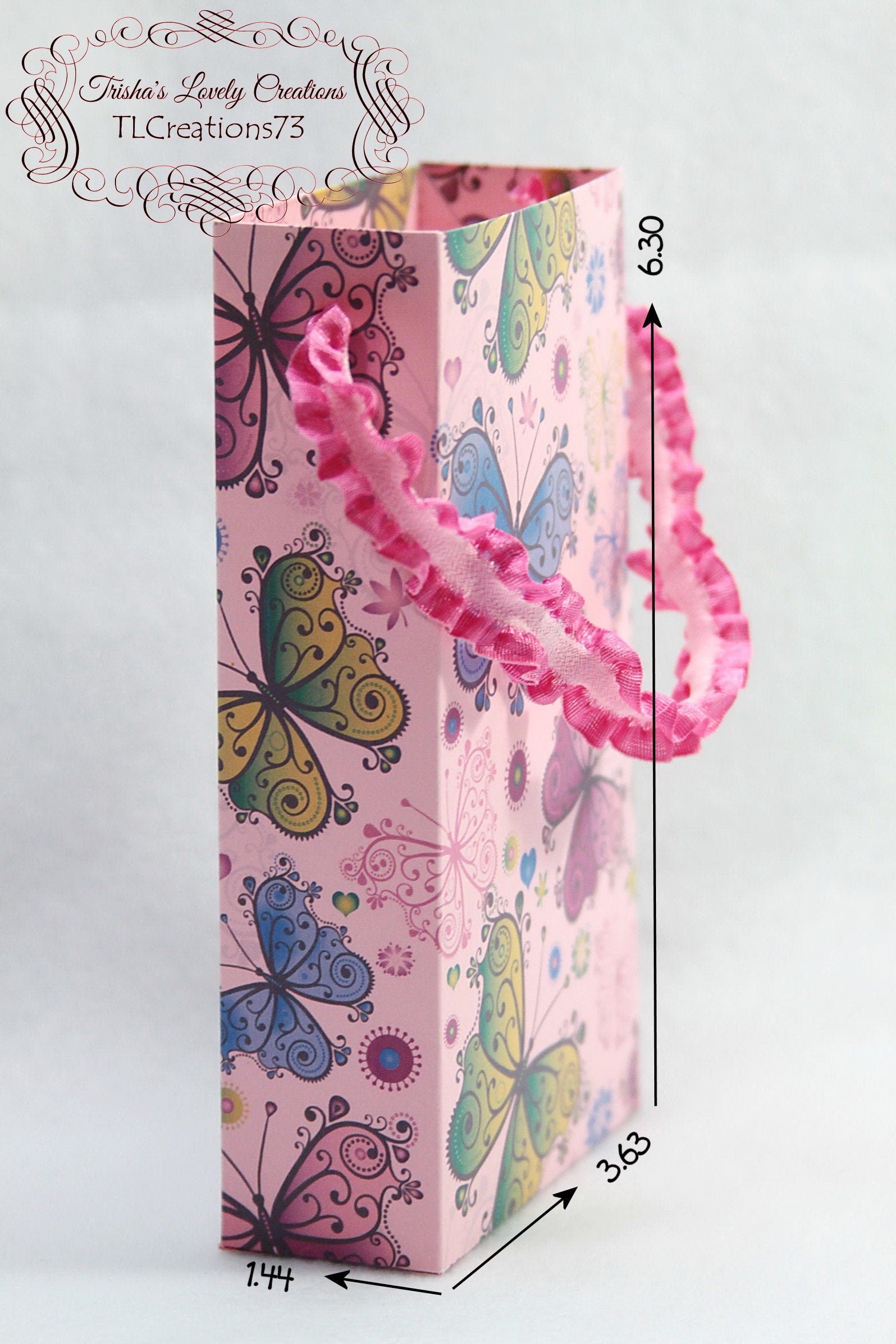 DIY Bag Gift Bag Paper Bag Bag Template Printable Gift - Etsy