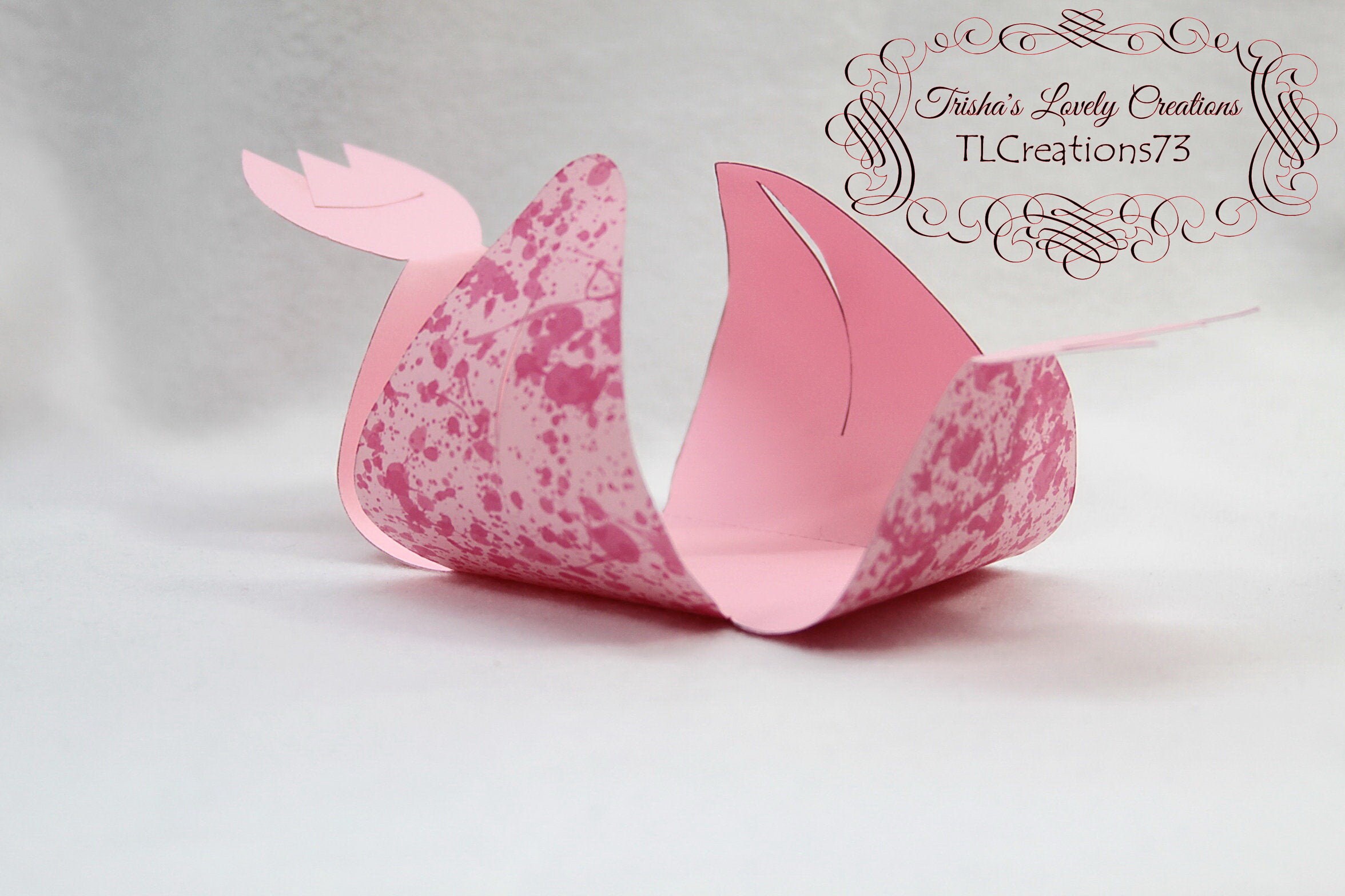 DIY Box Tulip Flower Box Gift Box Paper Box Box Template - Etsy