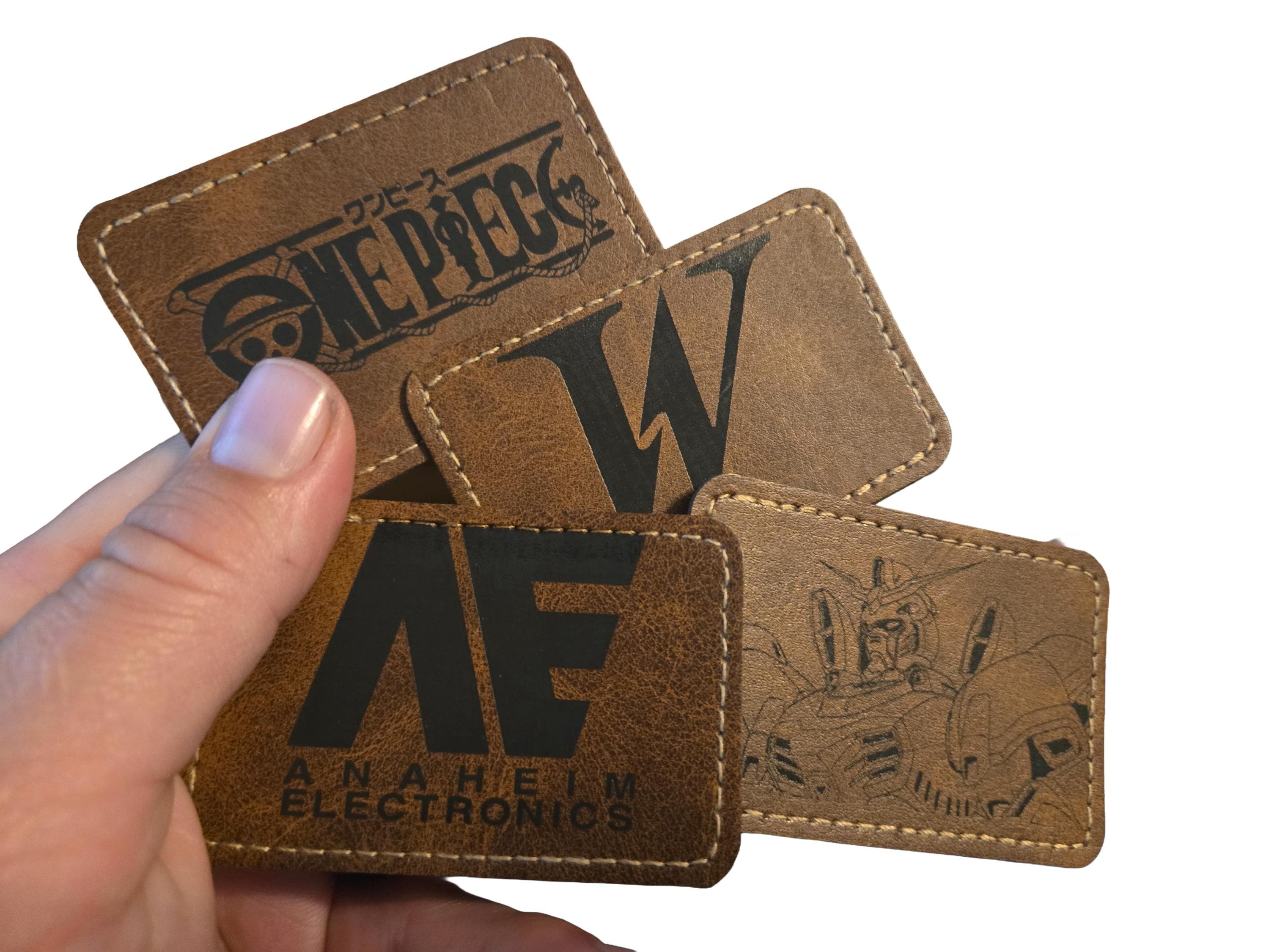 Laser Engraved Leather Patches - Etsy