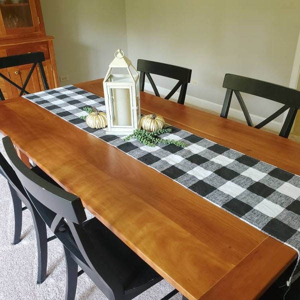 Buffalo Check Table Runner - Etsy