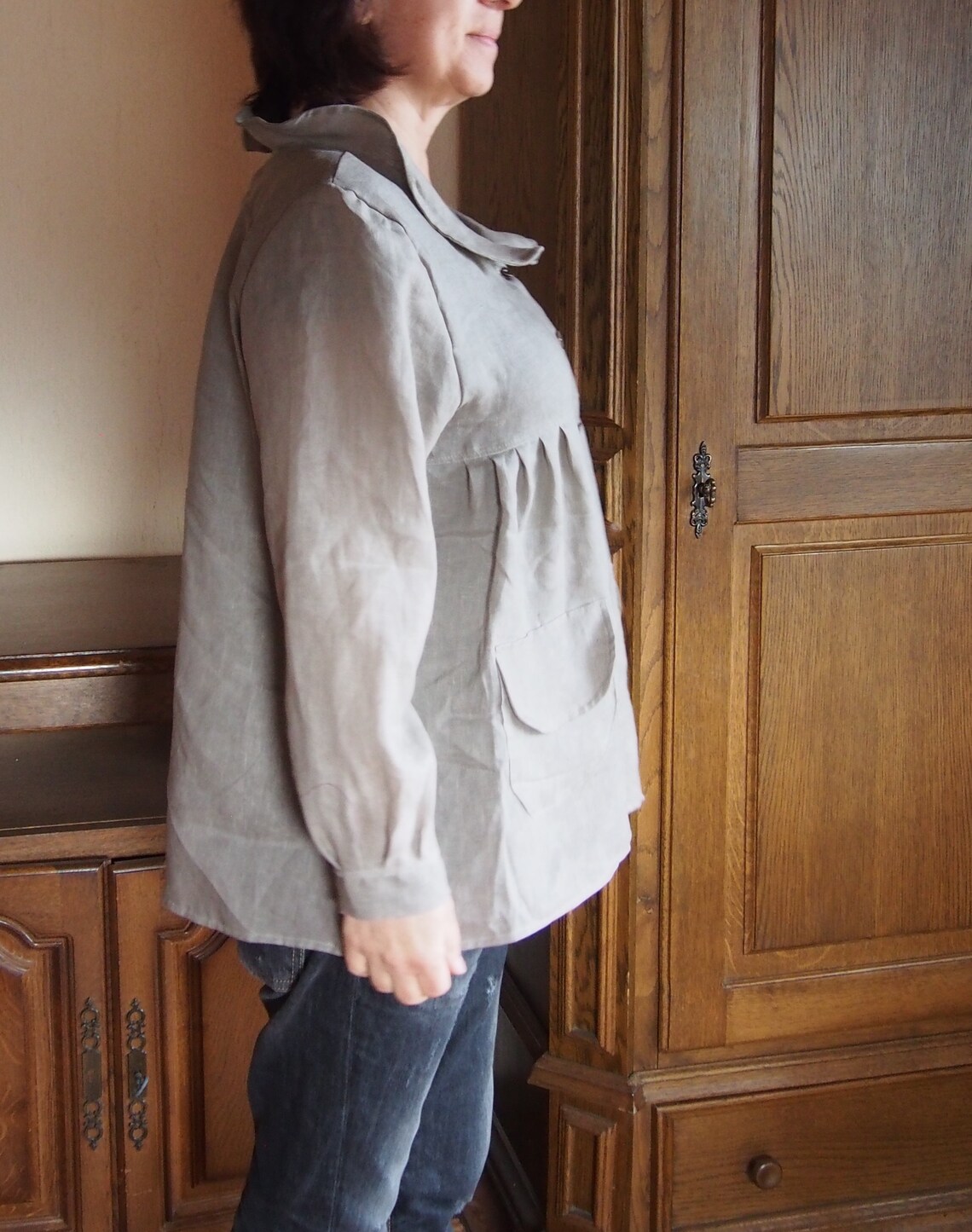 Women Linen Jacket Summer Linen Jacket Linen Blazer Linen | Etsy