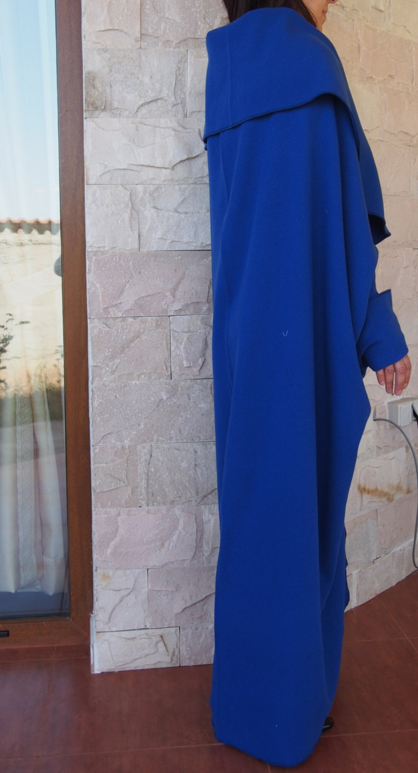 Wool Cashmere Coat Аsymmetric Coat Plus Size Long Wool - Etsy