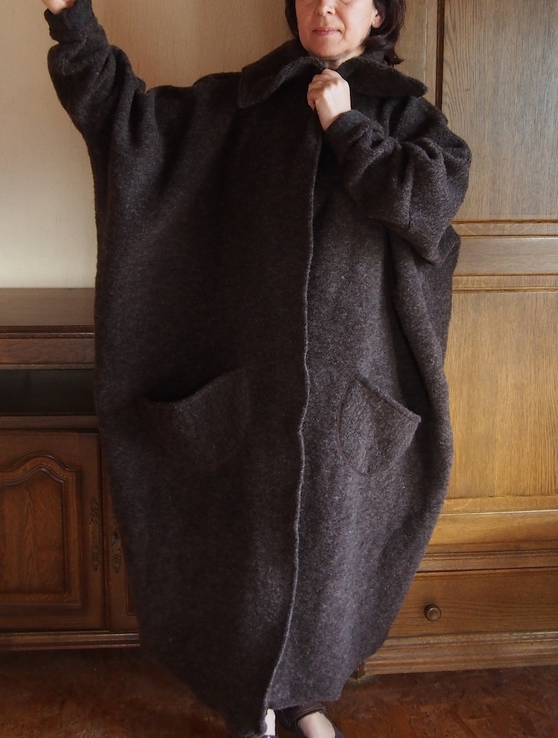 Women Wool Cardigan, Maxi Cardigan, Cardigan Coat, Plus Size Long ...