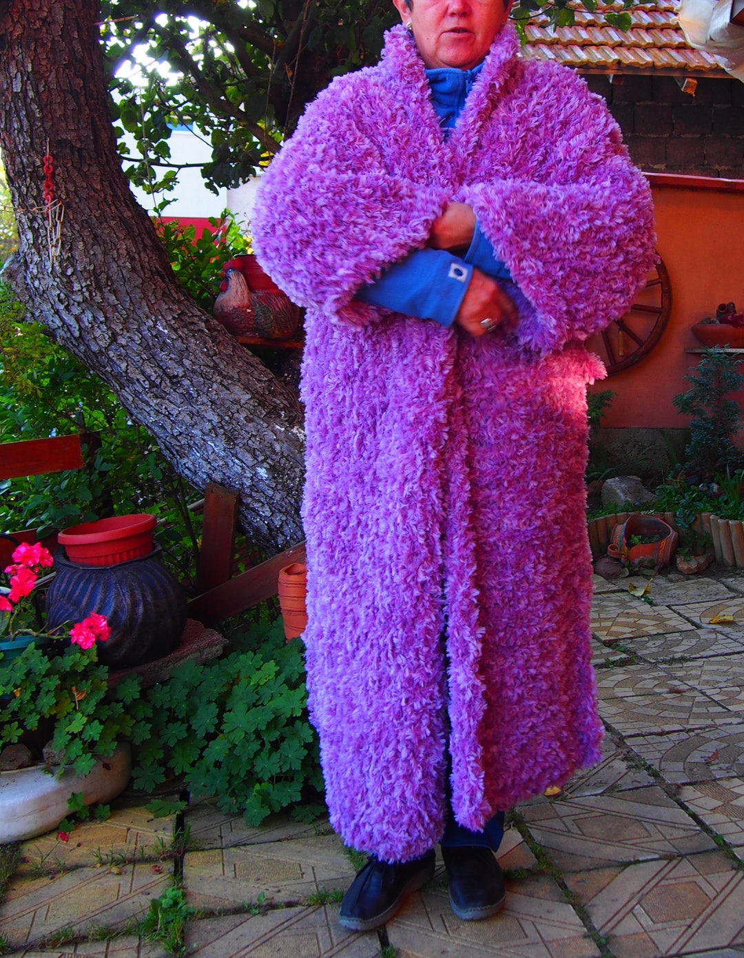 Long Chunky Knit Cardigan. Oversized Kniti Cardigan. Top Yarn Knitwear ...