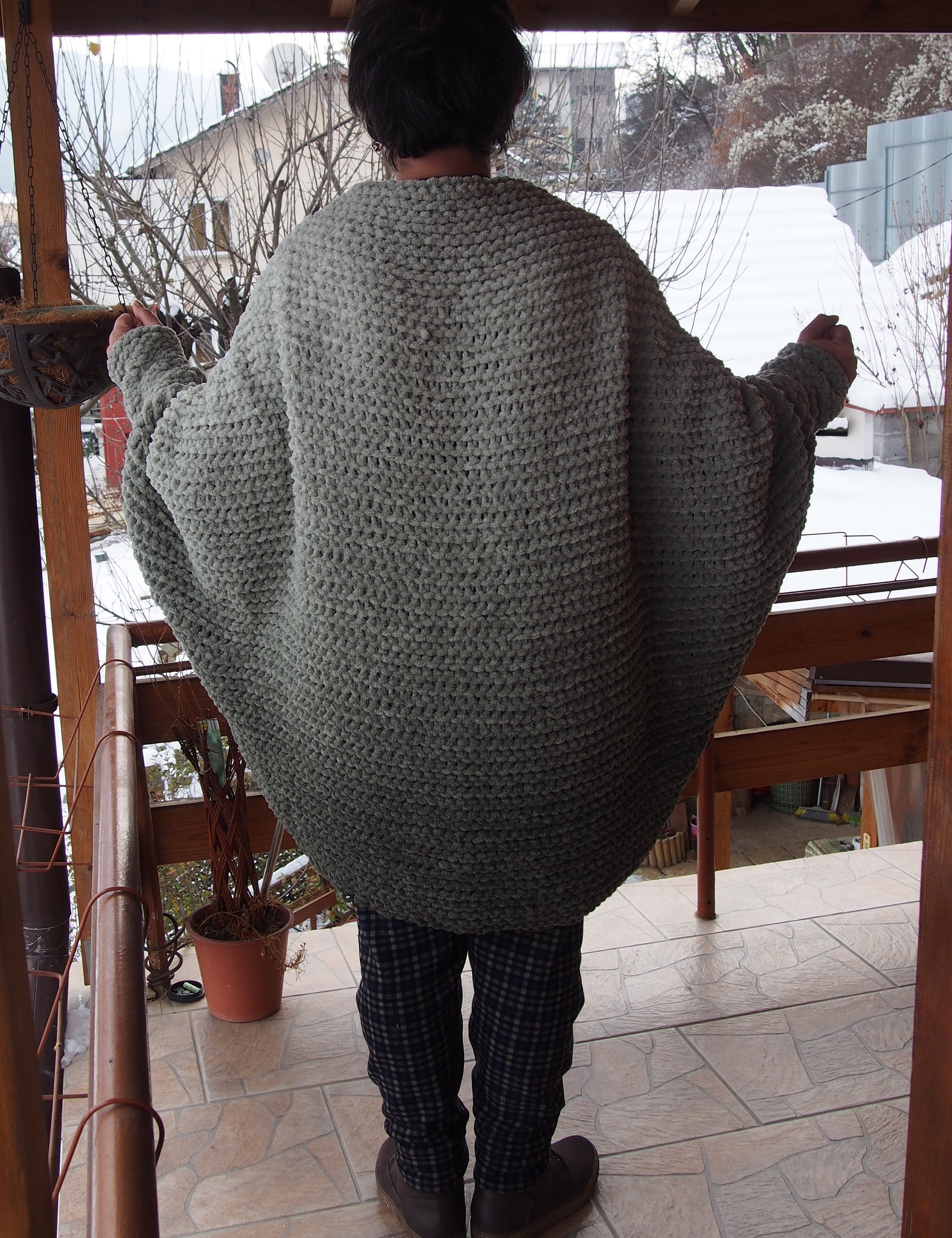 Chunky Knit Cardigan Oversized Knit Cardigan Boho Knit - Etsy