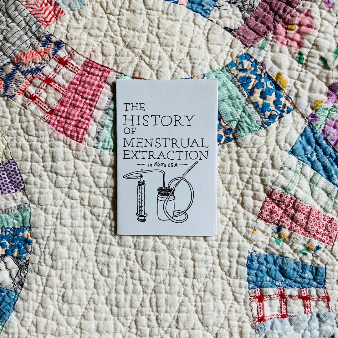 History of Menstrual Extraction Mini Zine - Etsy