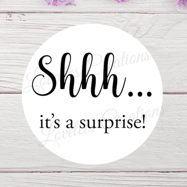 Shhh Surprise Party - Etsy