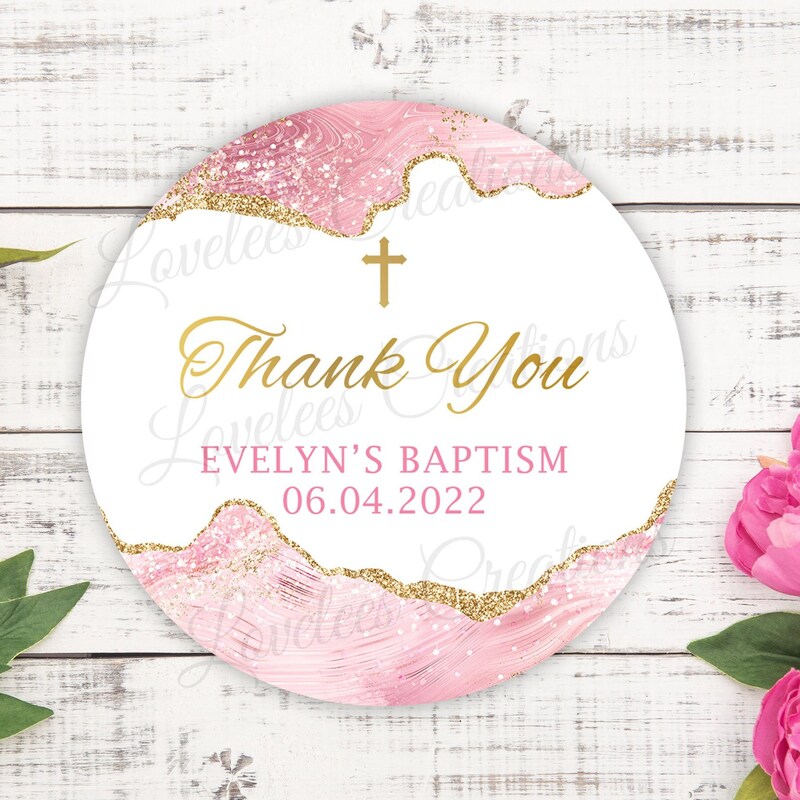 Baptism Tag - Etsy