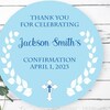 Baptism Angel Boy Personalized Label, Custom Christening Sticker, Mi ...