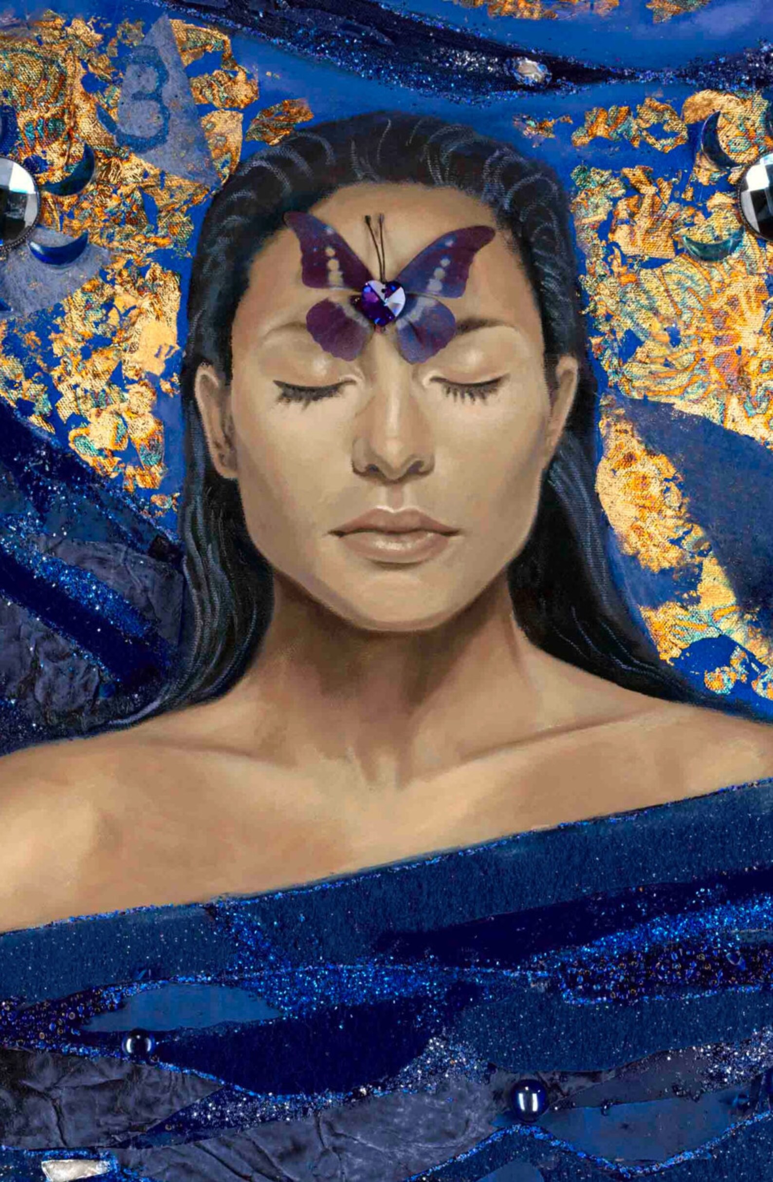 Indigo Dreams goddess Chakra Series 6 X 9 - Etsy