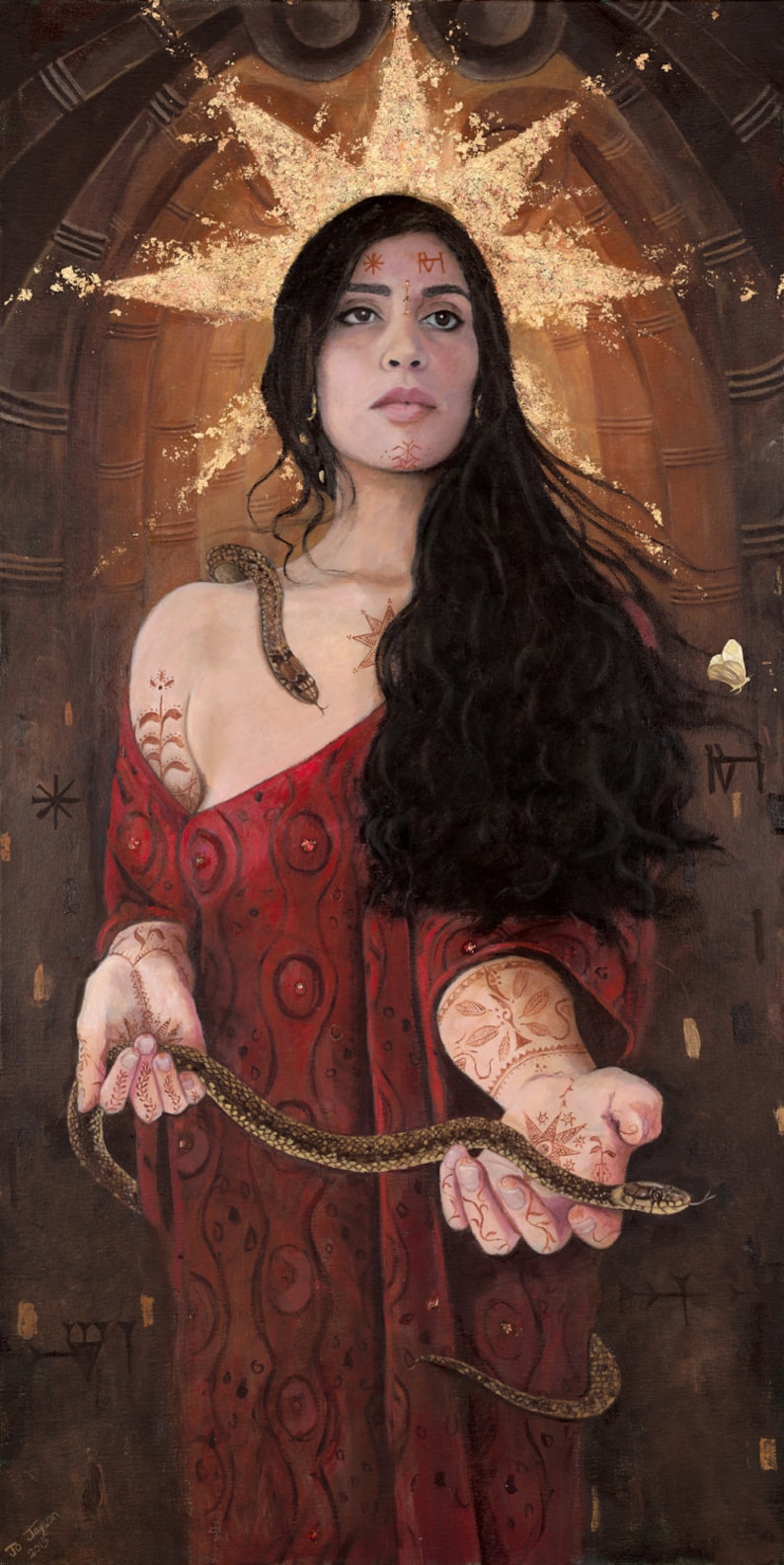 Inanna Star of Heaven and Earth Digital Print 6.5 X - Etsy UK