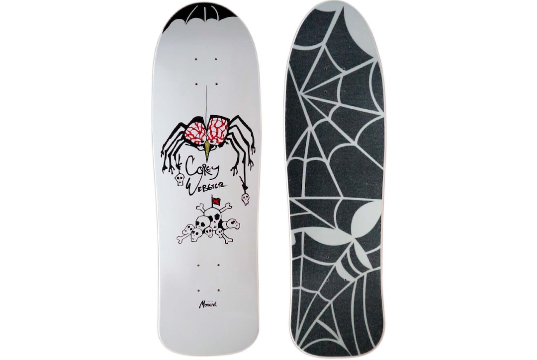 Thrashin 9" Corey Webster Deck With Spider Griptape - Etsy