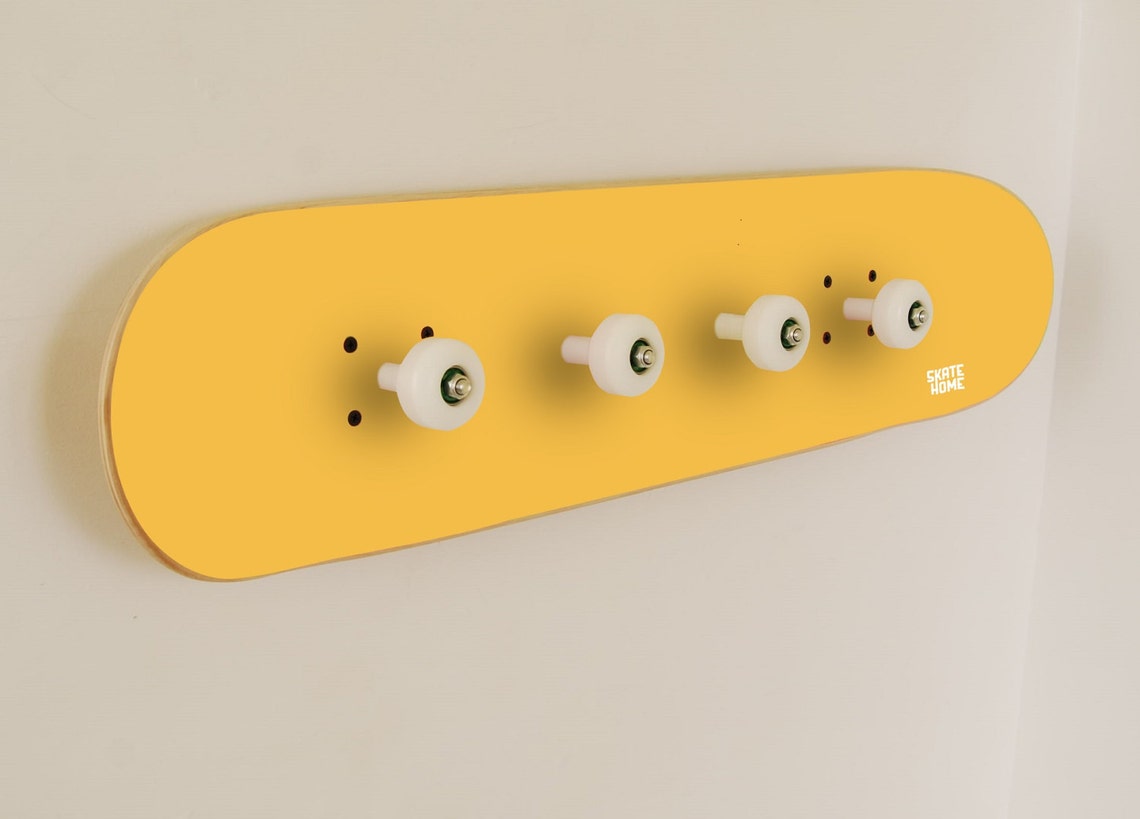 Beautiful Skateboard Coat Rack Perfectly in an Entry Way or Bedroom to ...