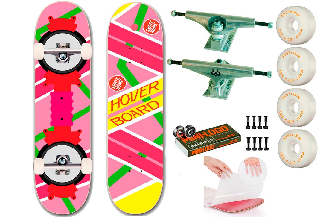 Hoverboard Back to the Future Complete Skateboard & Backpack - Etsy