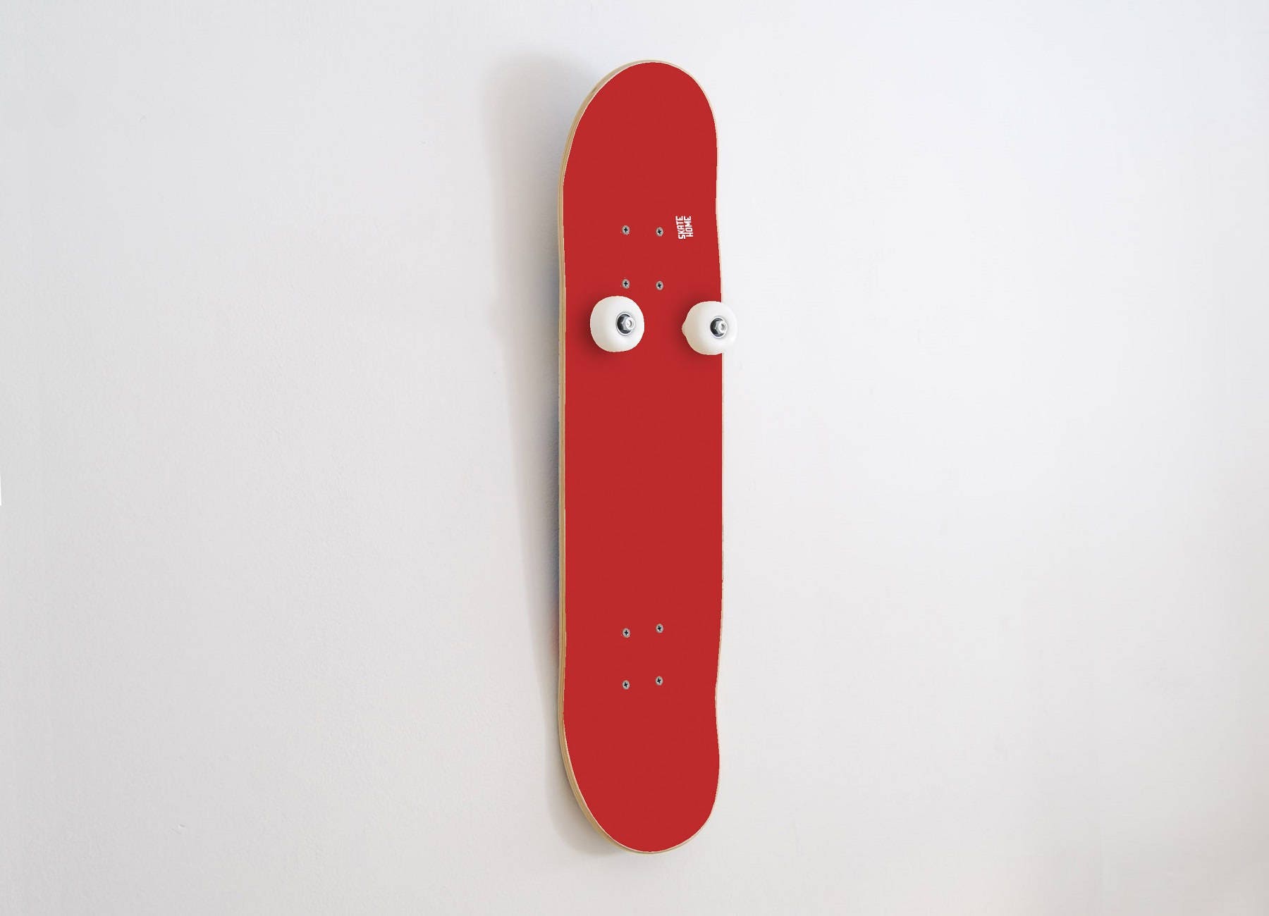 Vertical Skateboard Coat Rack Hanplant Red - Etsy