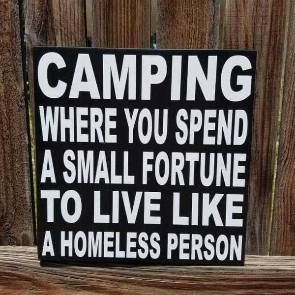 Camping Homeless Person Svg - Etsy