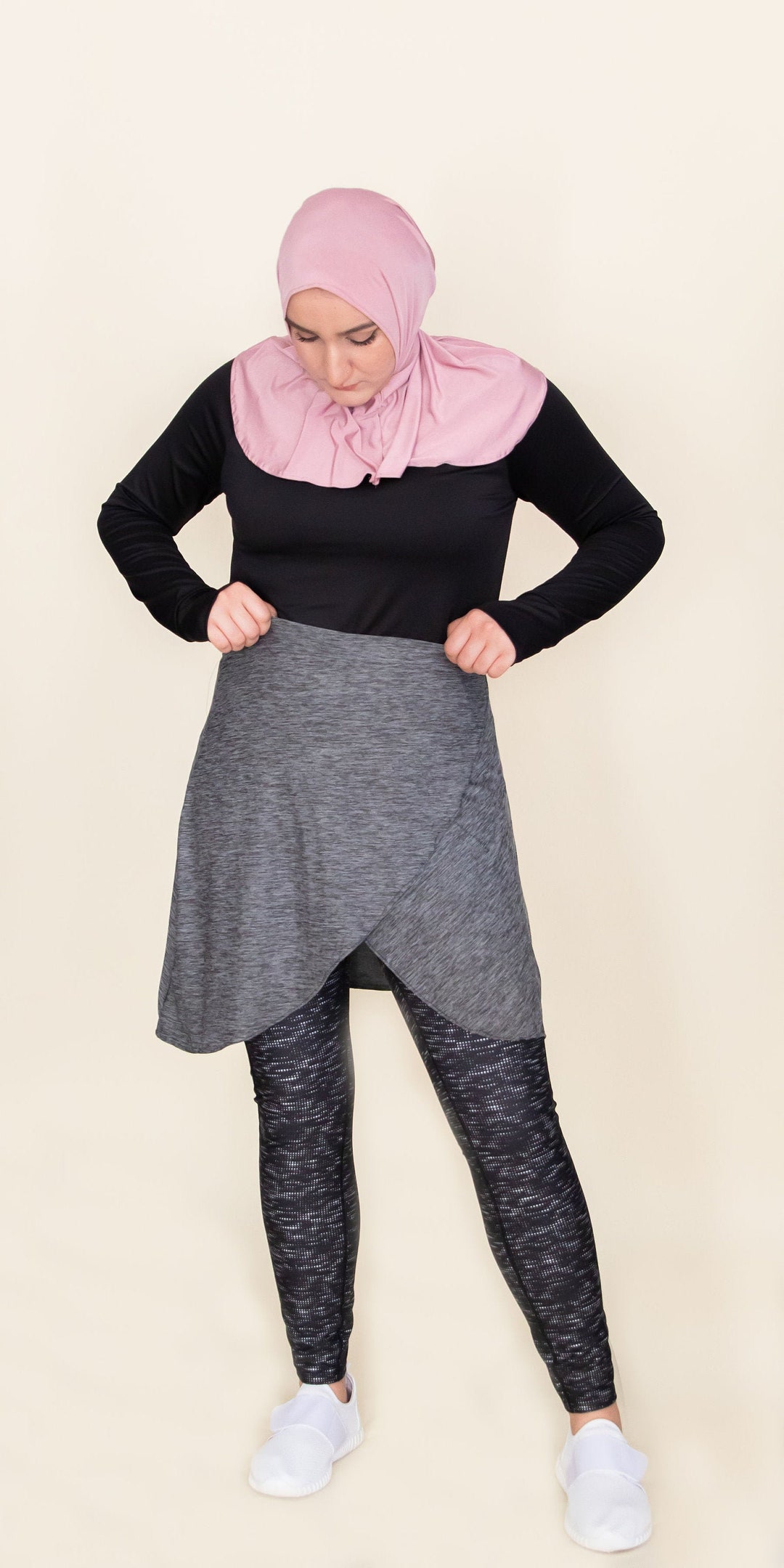 Modesty Cover up Athletic Skirt - Etsy