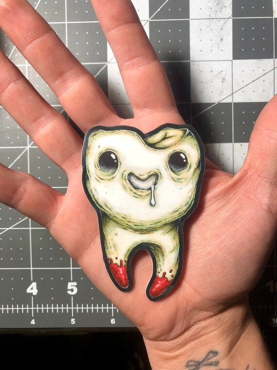 Bloody Teeth Drawing