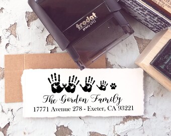 Map Stamp World Stamp Self-inking Address Stamp Globe | Etsy