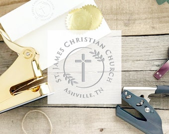 Church Stamp Seal - Etsy