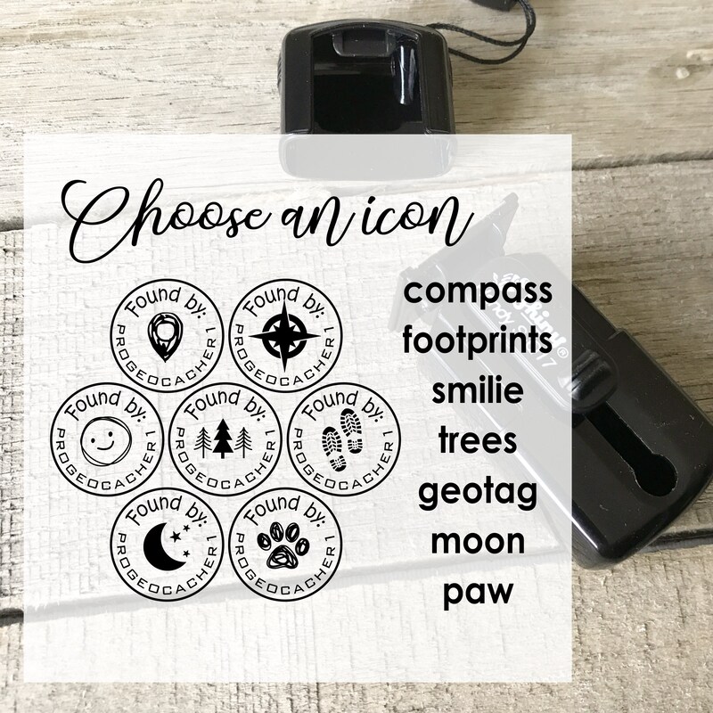 Geocaching Stamp - Etsy