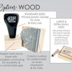 Custom Fabric Stamp of Your Logo or Image, Clothing Stamp Kit, Fabric ...