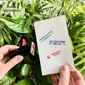 Geocaching Stamp, Geocache Name Stamp, Self-inking Pocket Stamp for ...