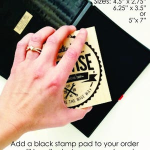 Large Custom Stamp Custom Logo Rubber Stamp Oversized Custom - Etsy