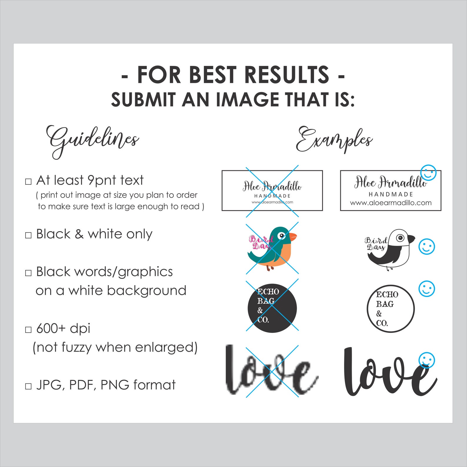 Large Custom Stamp Custom Logo Rubber Stamp Oversized Custom - Etsy