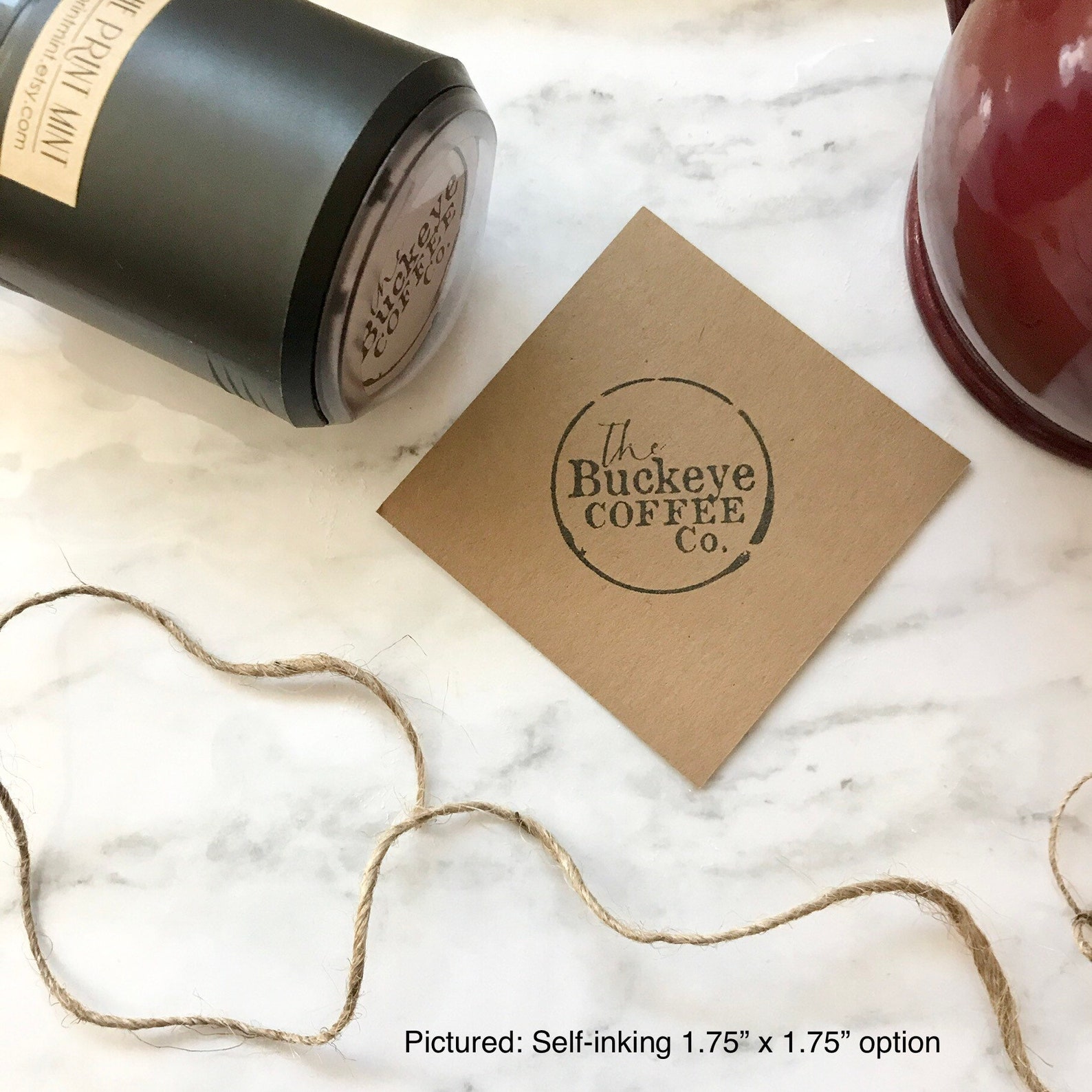 Coffee Sleeve Stamp Custom Coffee Stamp Coffee Cup Stamp in - Etsy