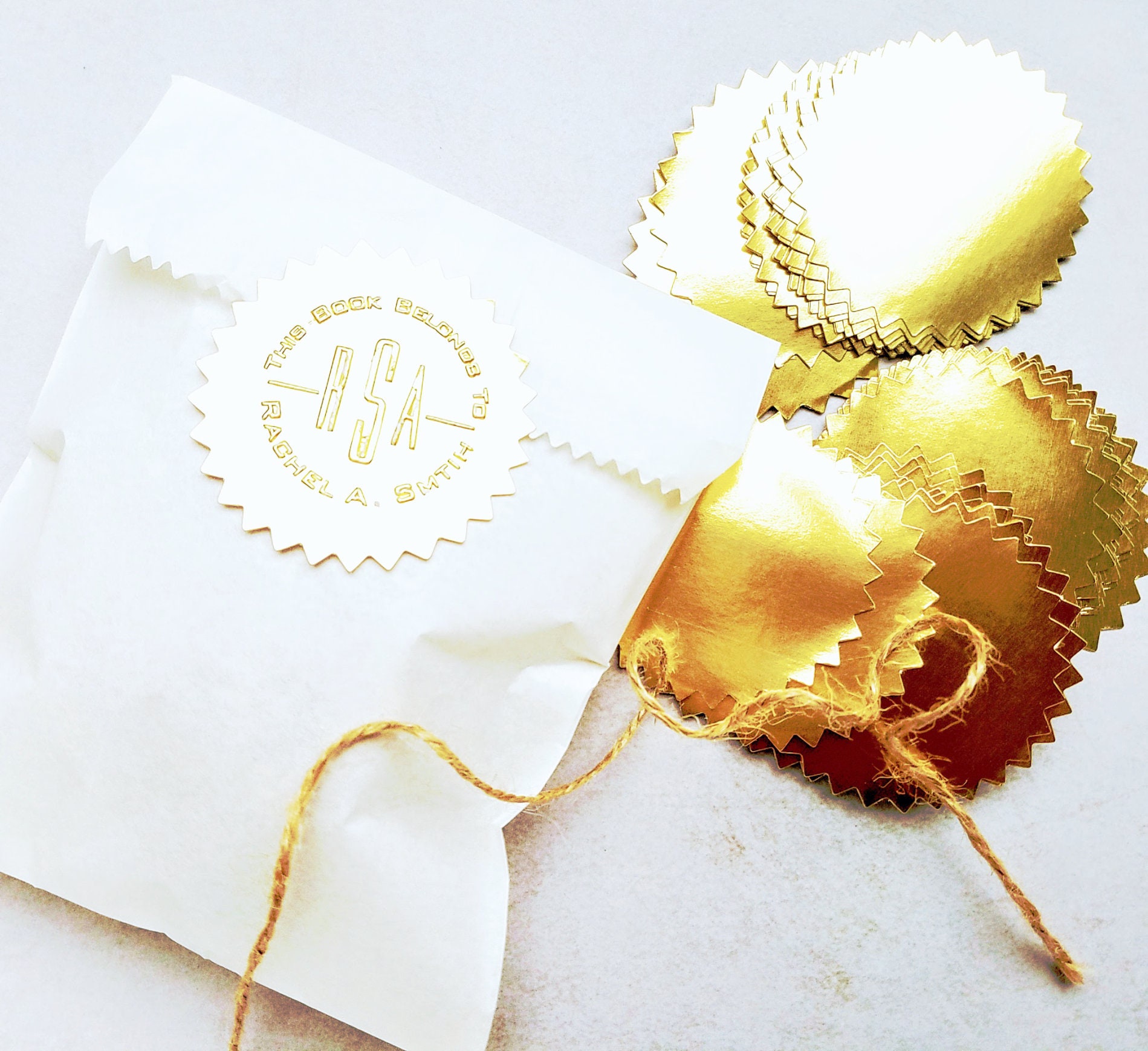 Certificate of Authenticity Seal Embosser Custom Certificate | Etsy