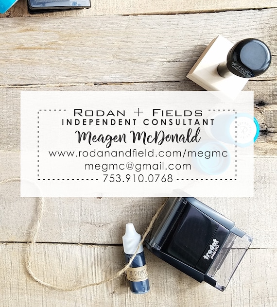 Independent Consultant Self-inking or Rubber Stamp Custom - Etsy