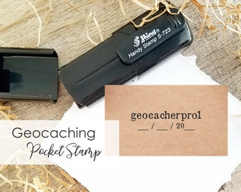Geocaching Stamp | Etsy