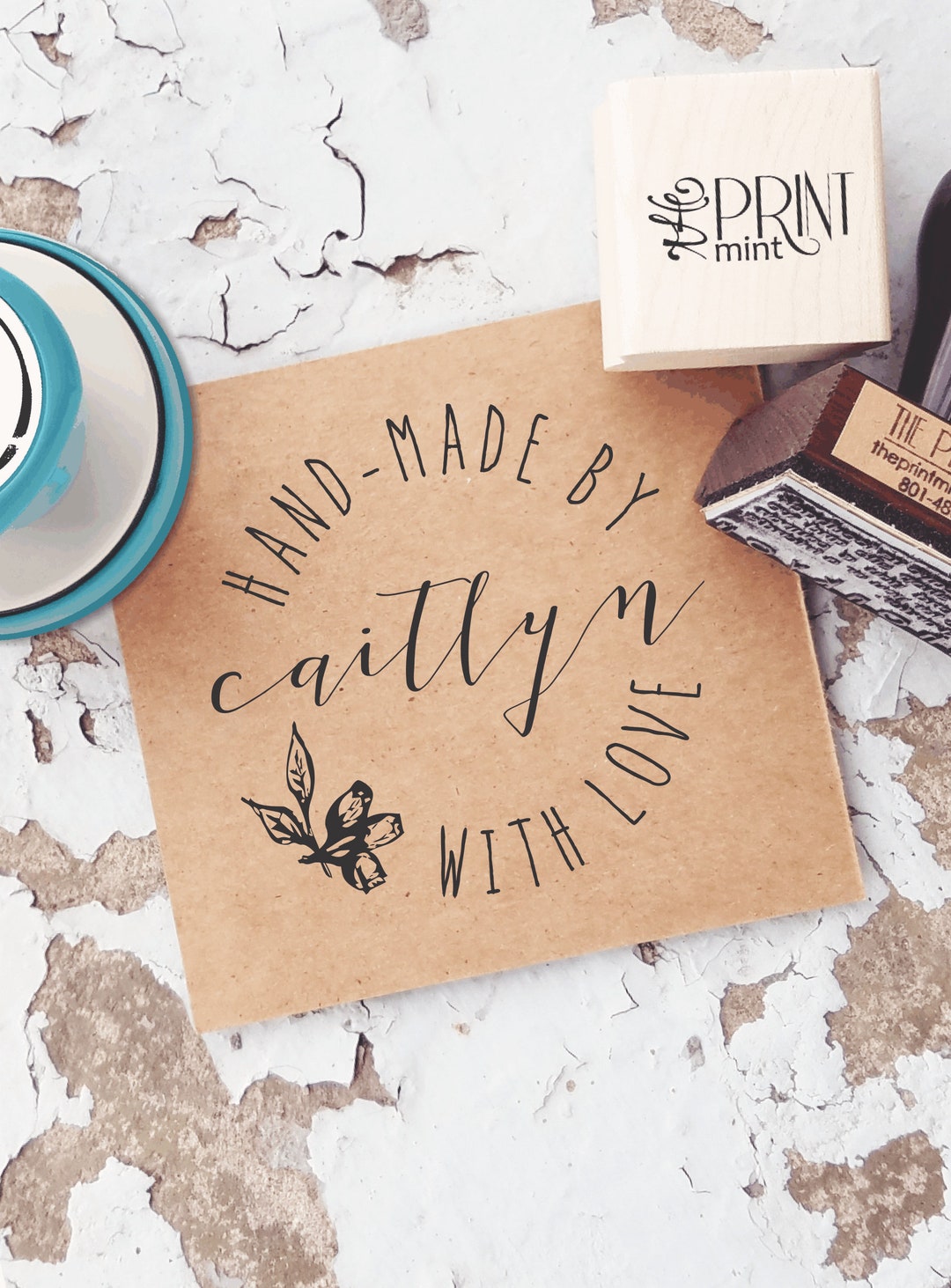 Made by Stamp Handmade by Rubber Stamp Custom Made by Stamp - Etsy