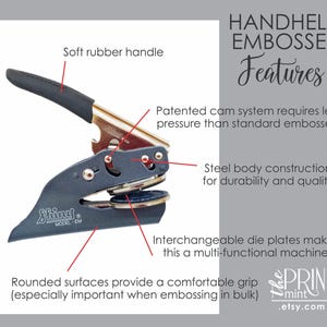 Certificate of Authenticity Seal Embosser, Custom Certificate Embossing ...