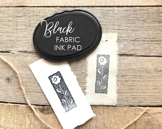 Custom Fabric Stamp of Your Logo or Image, Clothing Stamp Kit, Fabric ...