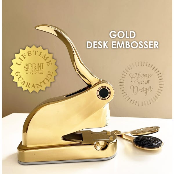 Gold Embossing - Etsy