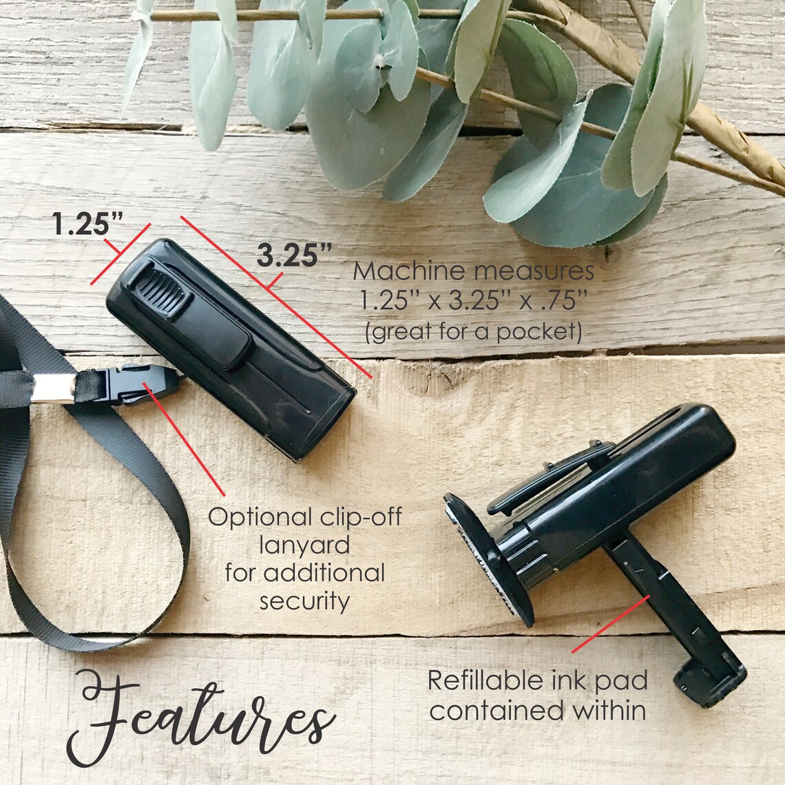 Geocaching Stamp Geocache Name Stamp Self-inking Pocket - Etsy