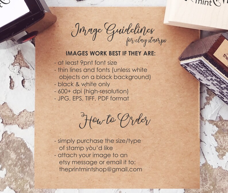 Custom Potter's Signature Stamp Custom Clay Stamp - Etsy