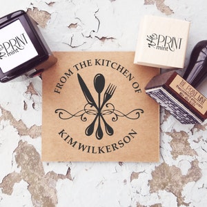 From the Kitchen of Stamp Made by Stamp Cooked by Stamp - Etsy