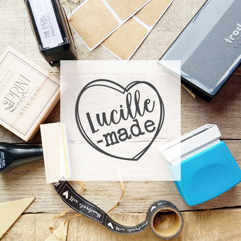 Handmade Stamp - Etsy