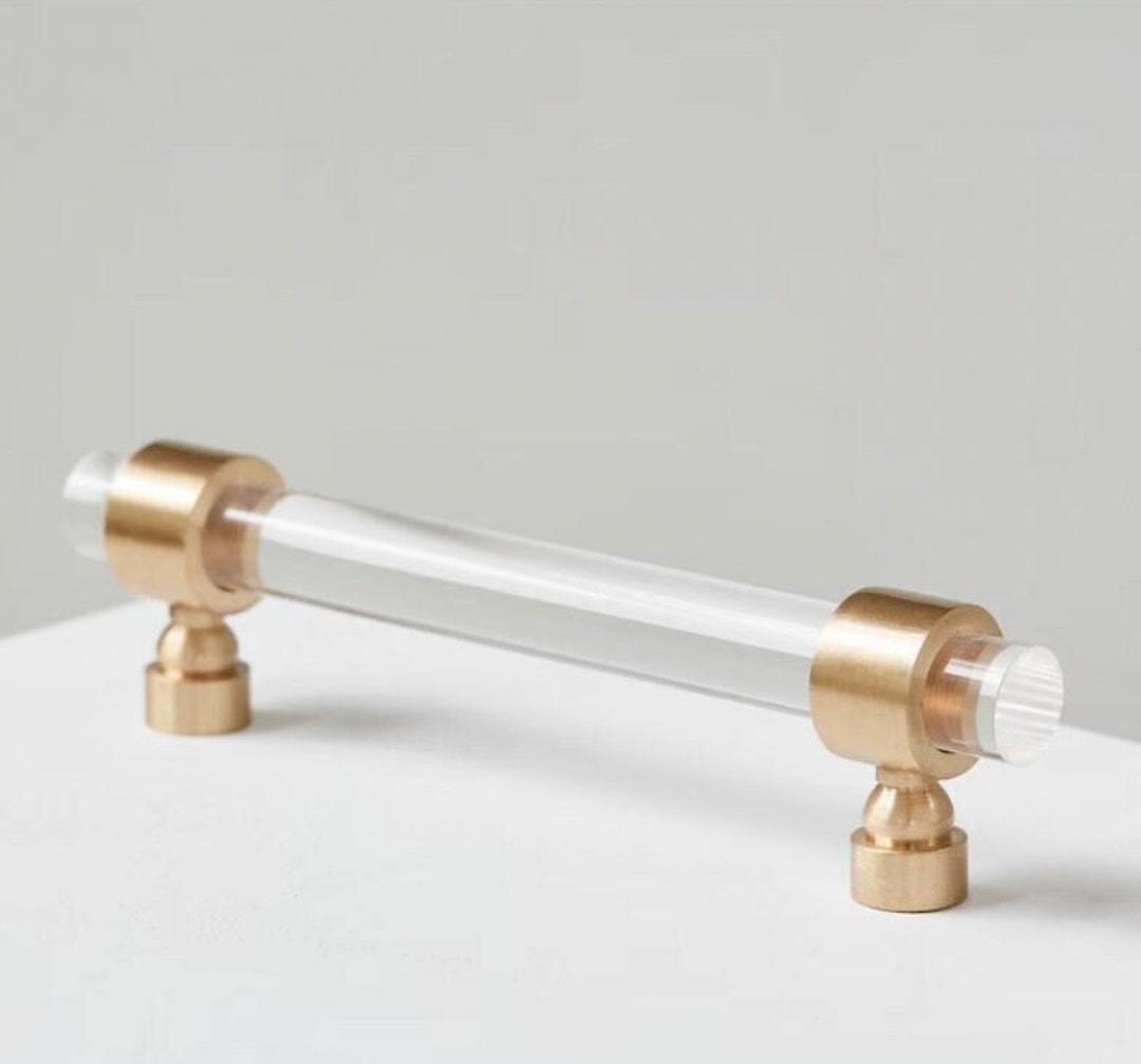 Luxholdups Lucite Drawer Pull or Cabinet Pulls, Lucite Toggle or Knob ...