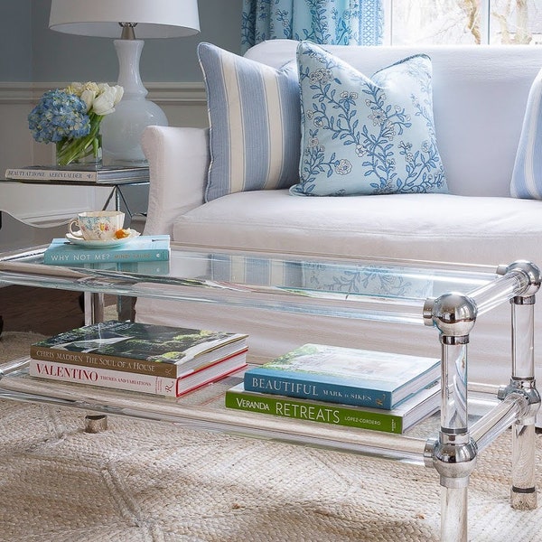 Lucite Coffee Table - Etsy