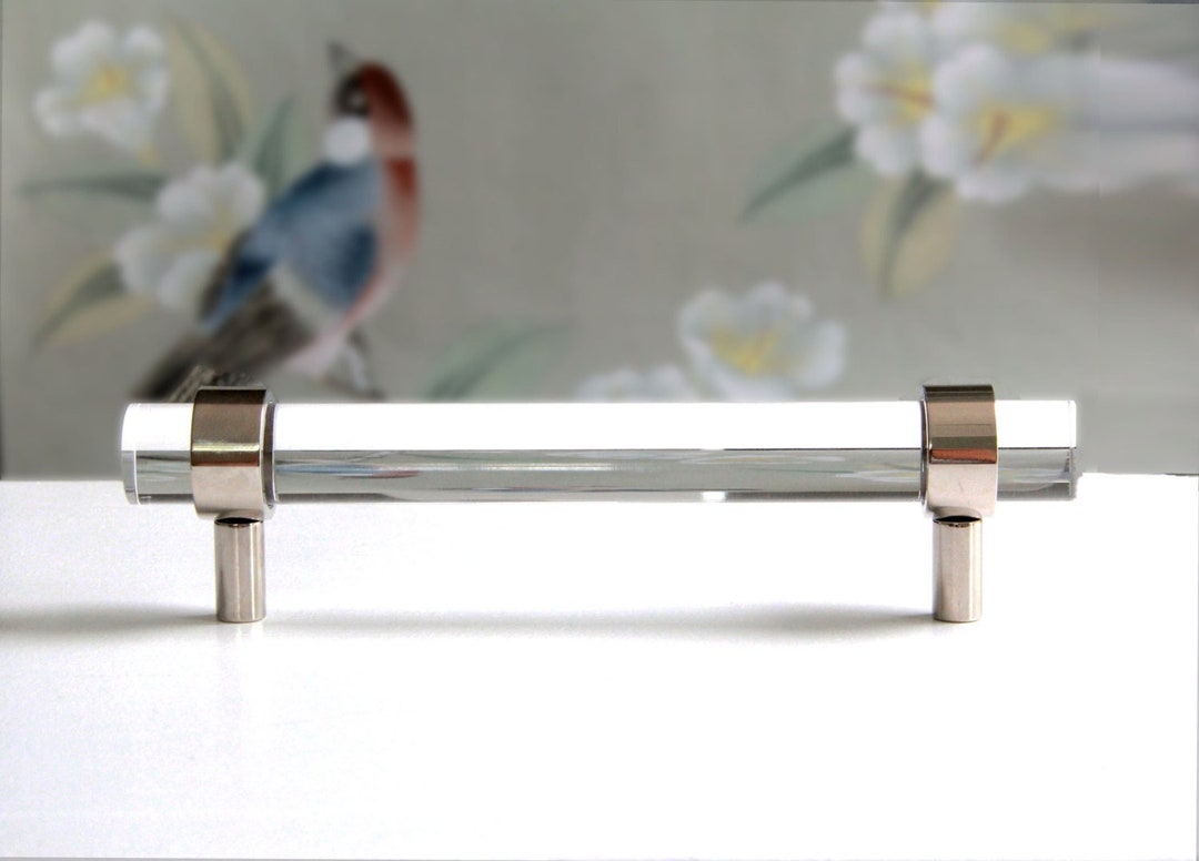 Lucite Drawer Pulls by Luxholdups, Modern Kitchen Cabinet Hardware in ...